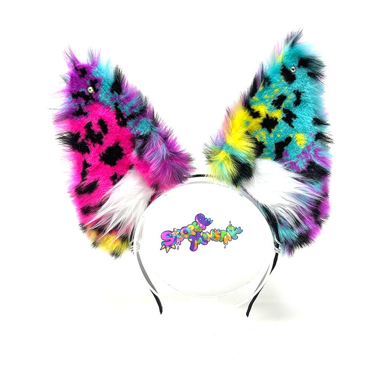 Lisa Frank Inspired Cosplay Ears - Etsy
