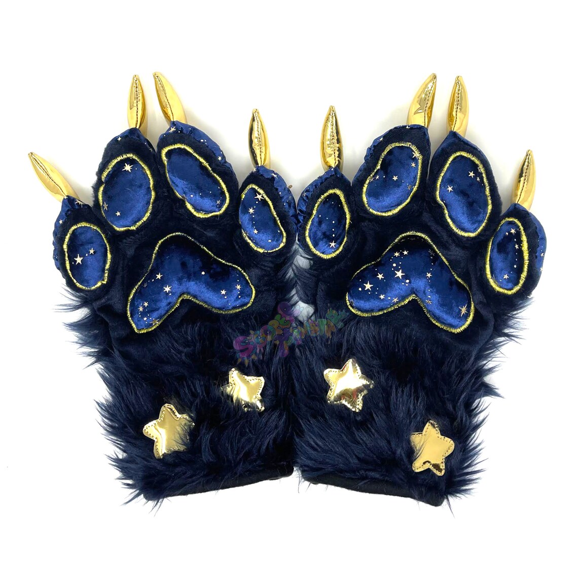 Starry Night Paws - Furry Paws - Cosplay Paws - Etsy