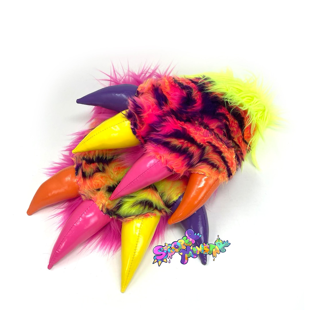 Lisa Frank Inspired Paws Cosplay Furry Paws - Etsy