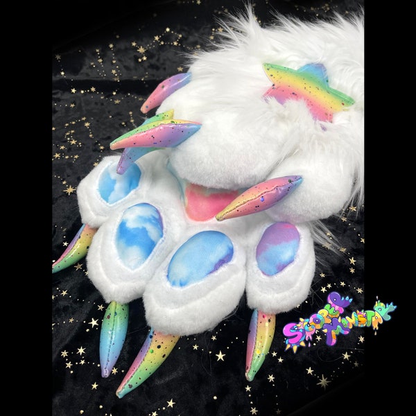Furry Feet Paws - Etsy