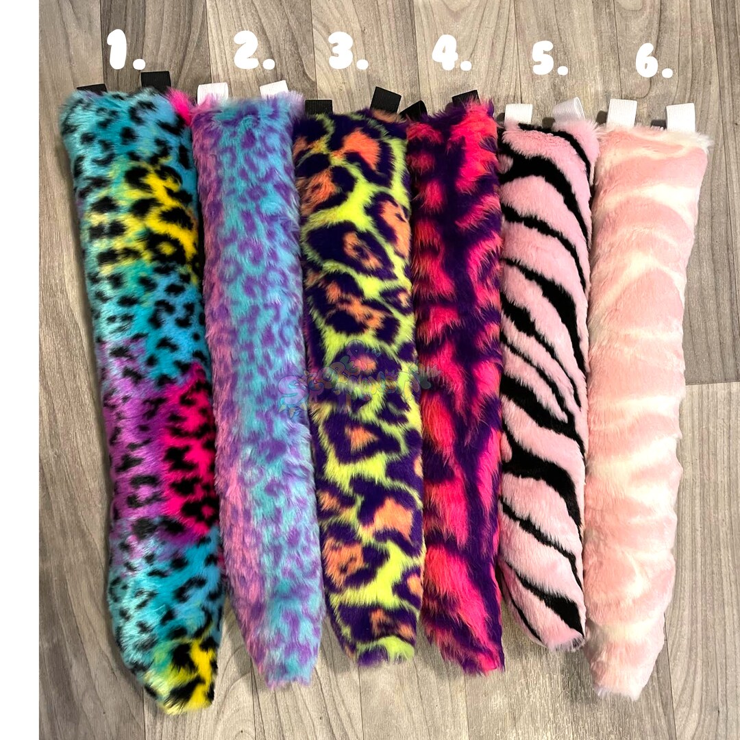 Wild Tails - Rainbow Tails - Lisa Frank Inspired - Etsy