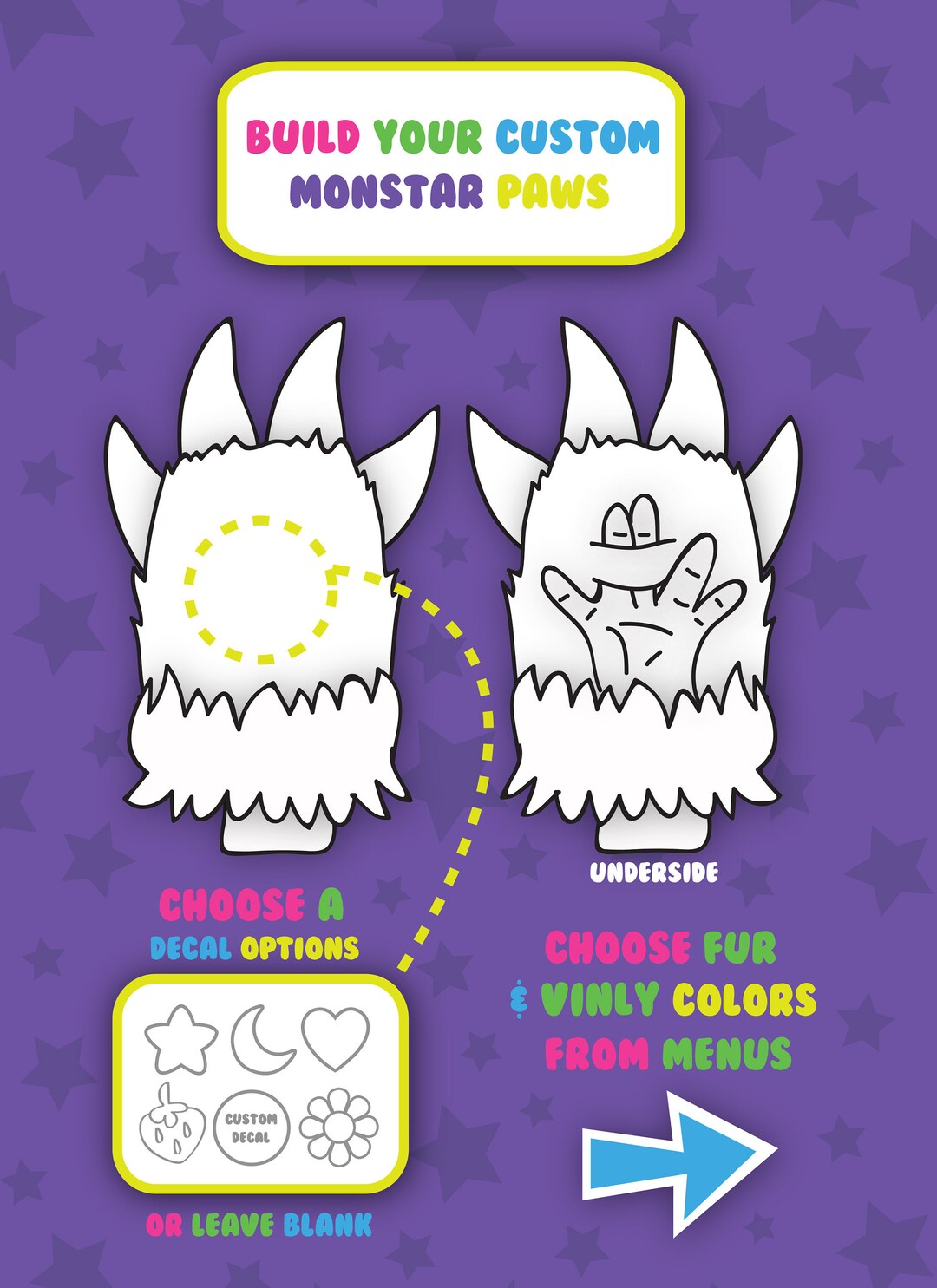 Custom Monstar Paws - Furry Paws - Cosplay - Etsy