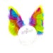 Rainbow Flame Ears Cosplay Furry Ears - Etsy
