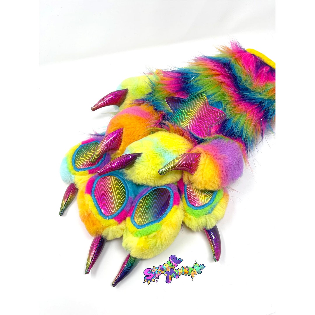 Kandi Kid Raver Paws - Furry - Cosplay - Etsy