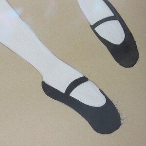 M. M. Roe Maggie Signed Original Watercolor Ballerina Dancers Dated ...