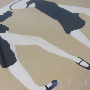 M. M. Roe Maggie Signed Original Watercolor Ballerina Dancers Dated ...