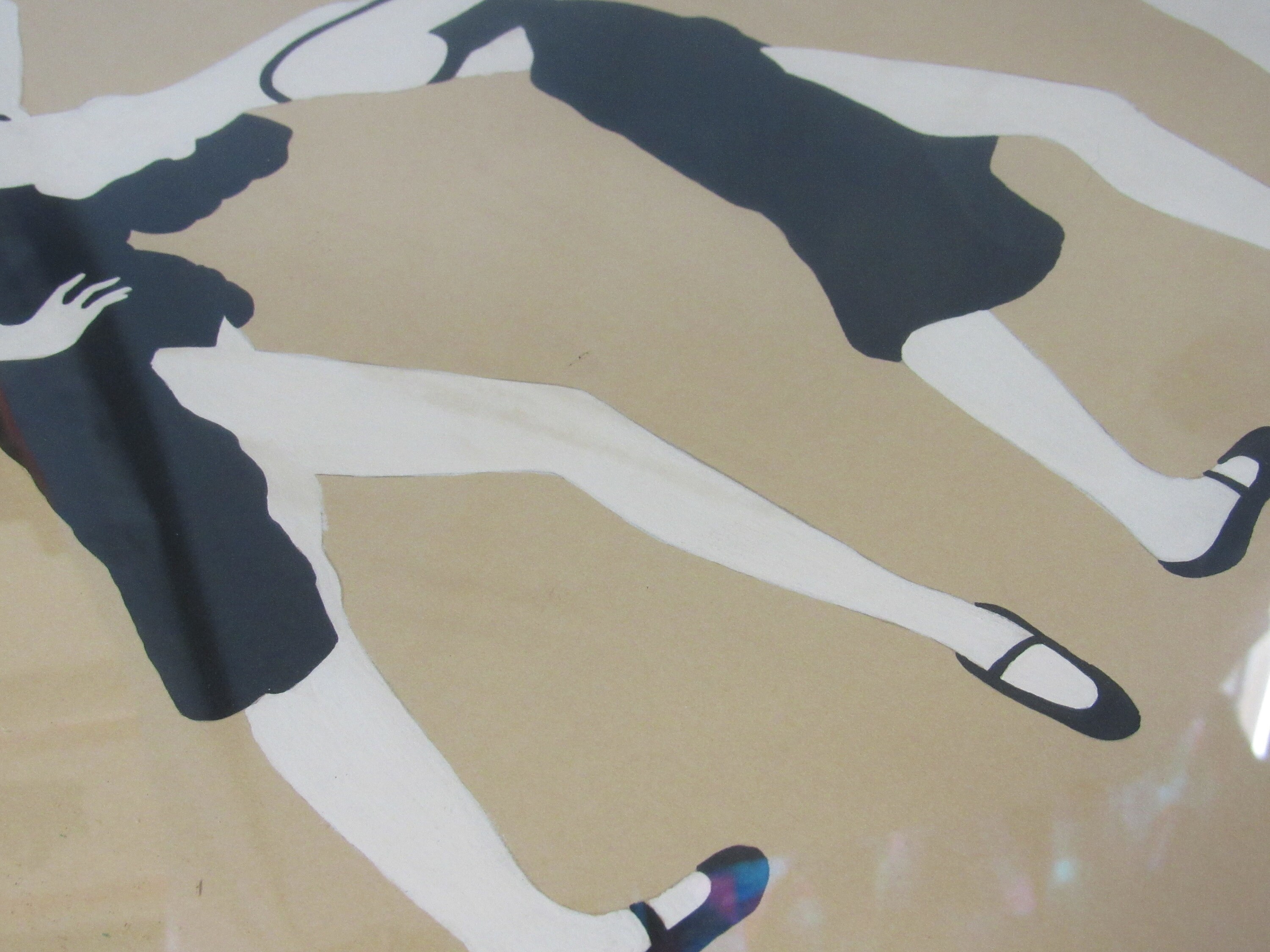 M. M. Roe Maggie Signed Original Watercolor Ballerina Dancers Dated ...