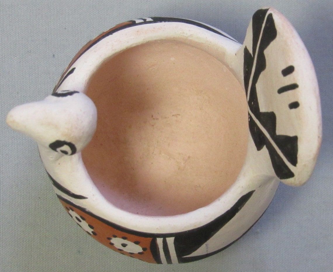 Acoma Pueblo Andrea Corpuz Turkey Pottery Effigy Native - Etsy