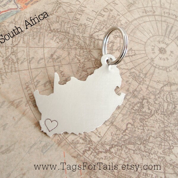 Africa Keychain - Etsy