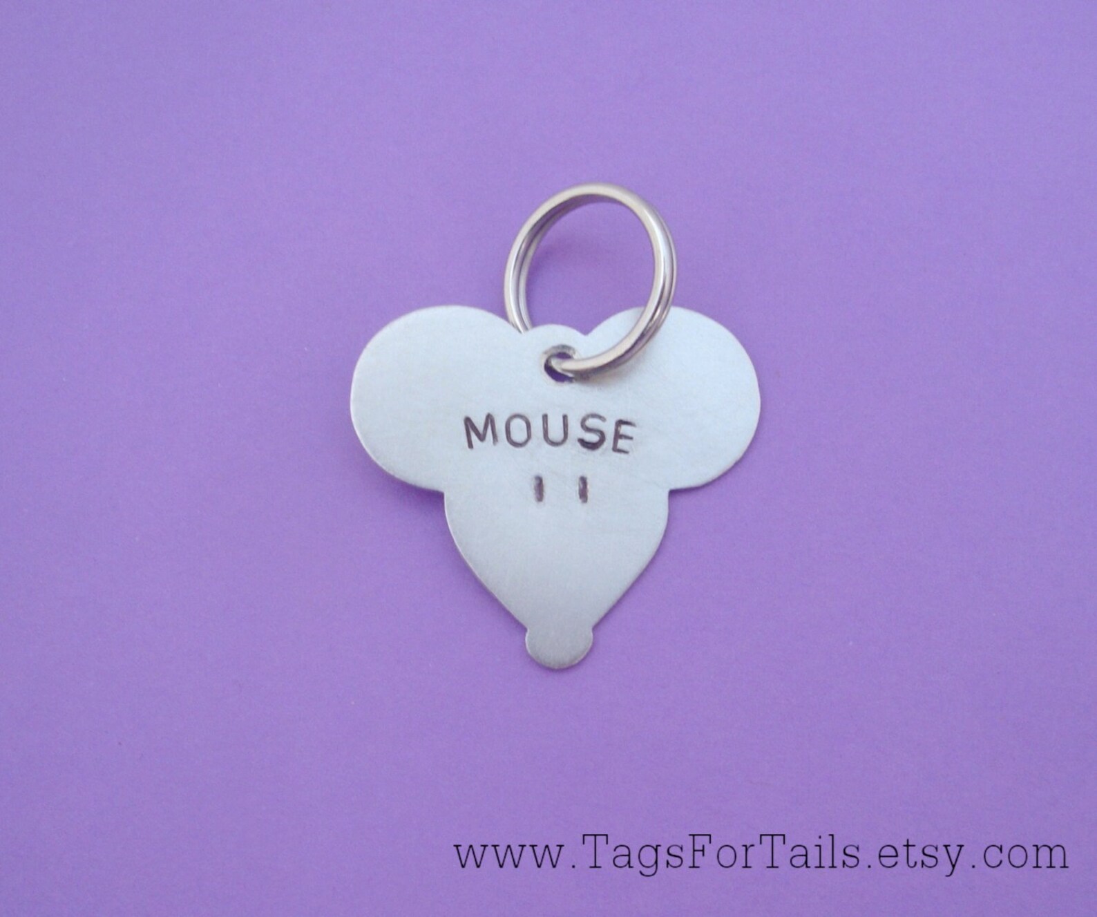 Mouse Pet ID Tag Custom Dog or Cat Pet ID Tag Handmade - Etsy