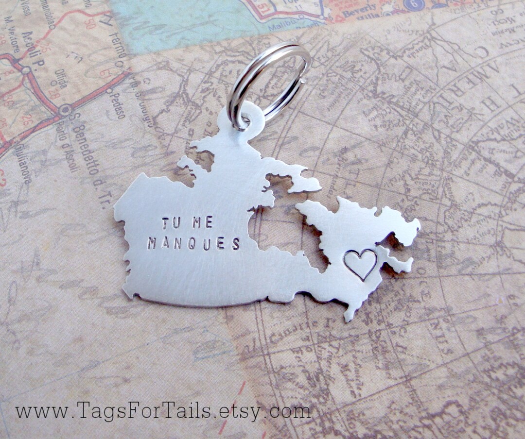 Canada Country Keychain Choose Your Country and Personalized - Etsy