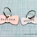 Bow Tie Pet ID Tag Custom Cat or Dog Pet Tag Handmade - Etsy Canada