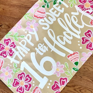 Custom Banner Hand Painted Butcher Paper Banner - Etsy