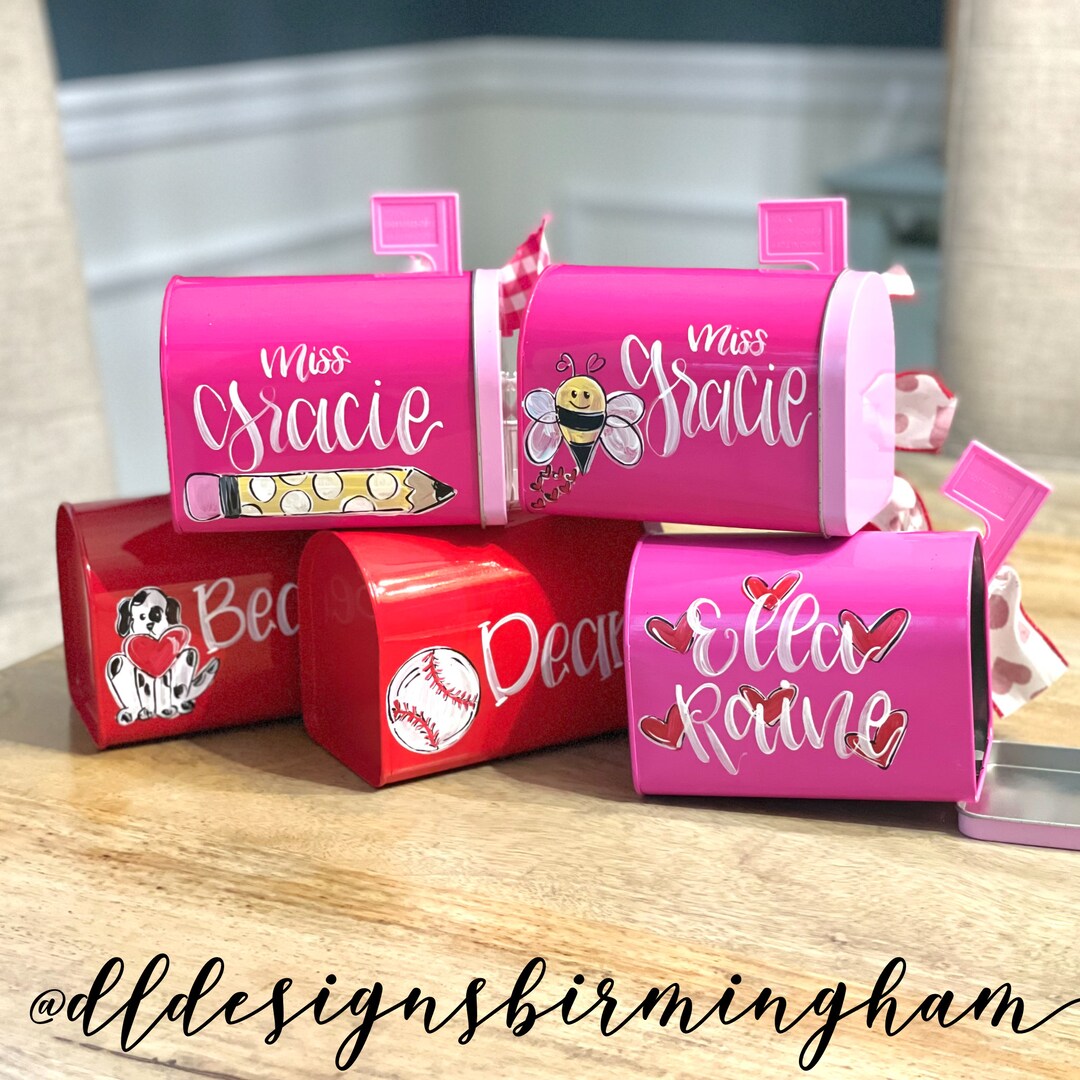Mini Mailbox Custom Name and Picture - Etsy