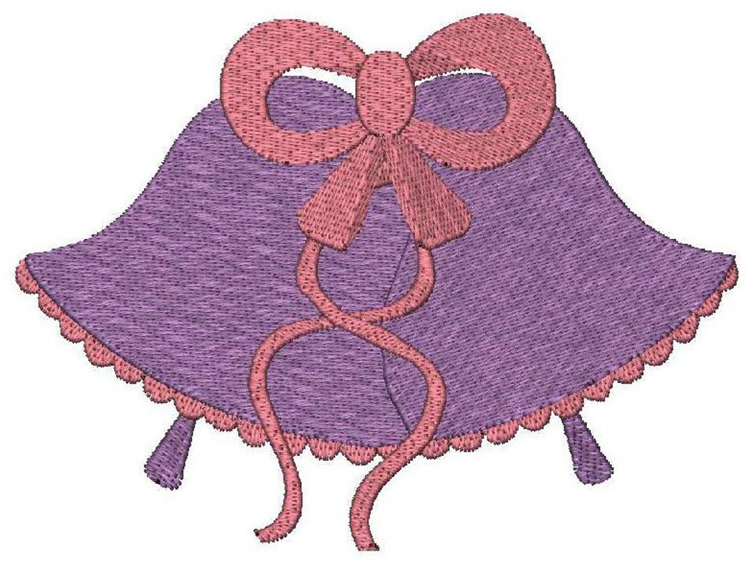 Wedding Bells From Our Wedding Design Pack, Machine Embroidery Design ...