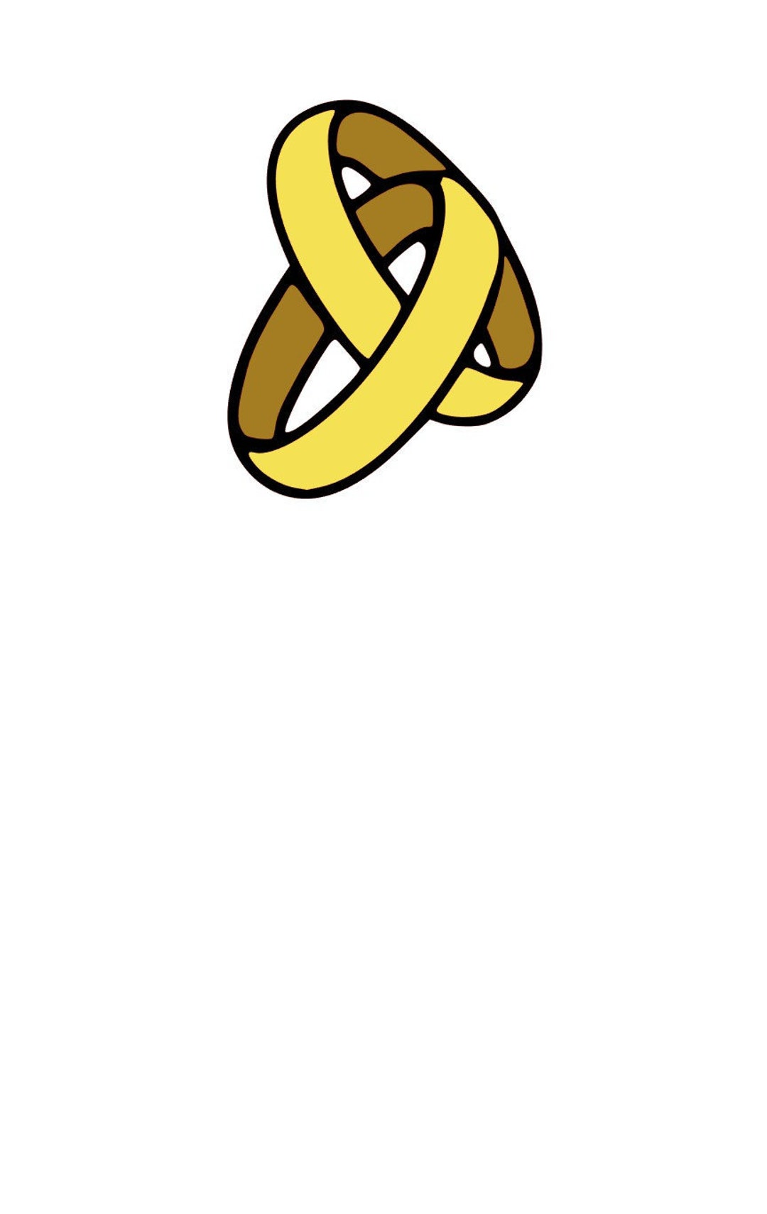 SVG, GSP Wedding Rings, Files for Silhouette & Cricut, Instant Download ...