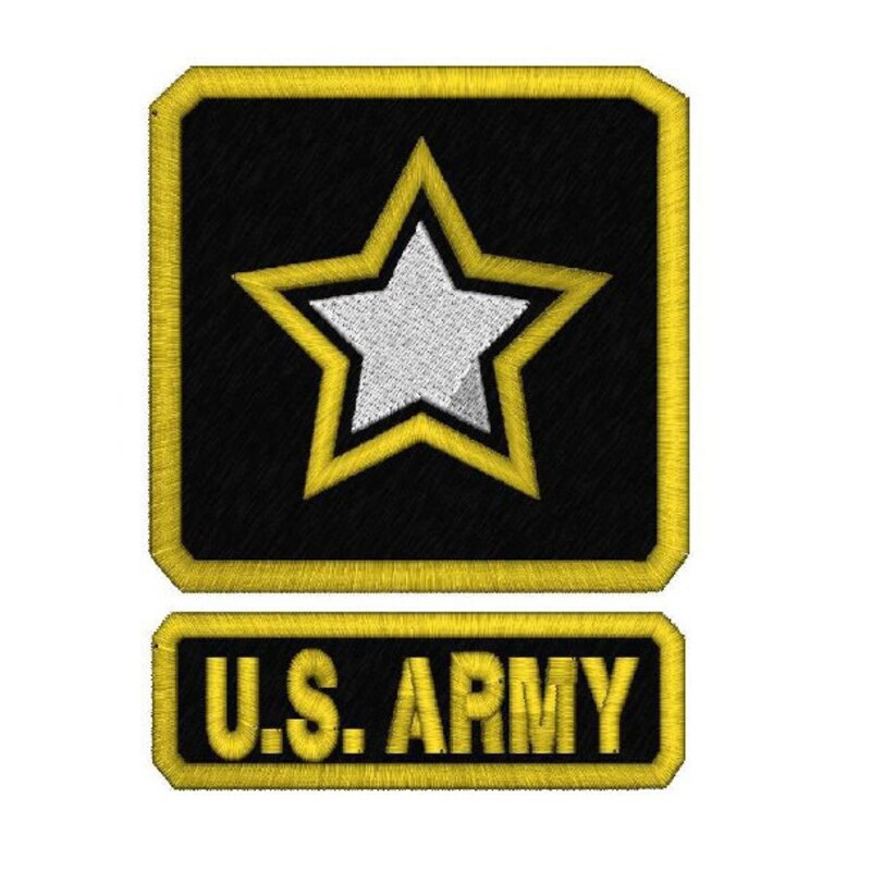 Army Logo Embroidery - Etsy