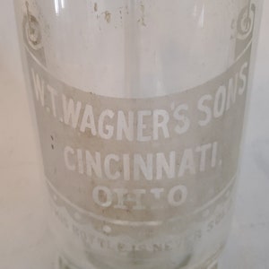 Antique Vintage W.T. Wagner's Son's Seltzer Bottle Soda Water ...