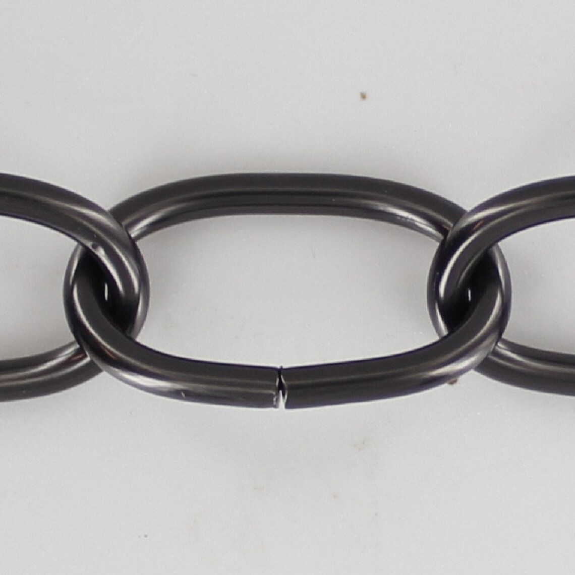 New Black Powder Coated Steel Chain 1/8IN. THICK CHAIN Sold - Etsy