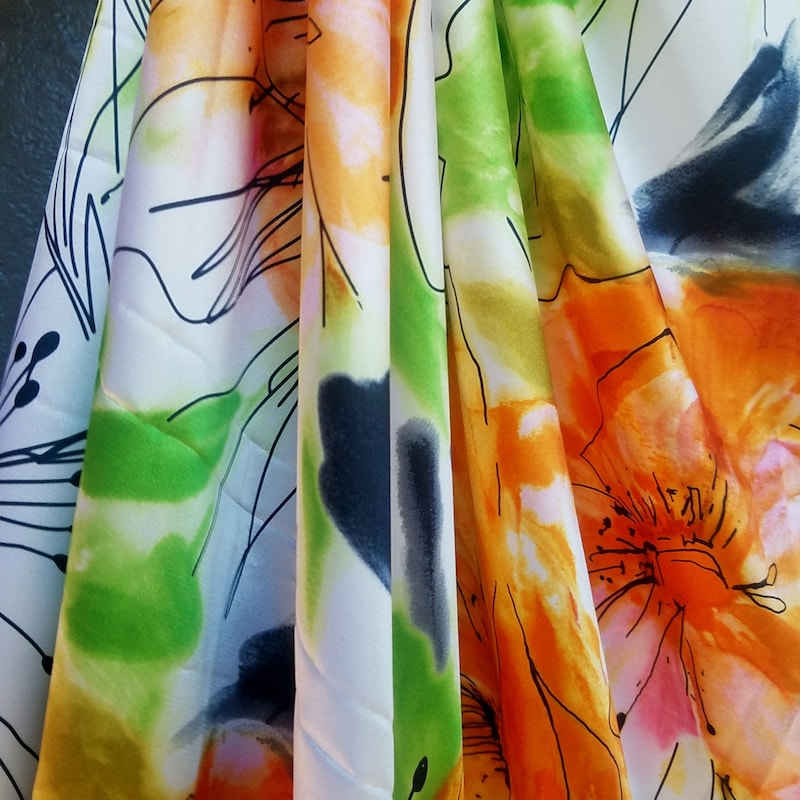 Large Print Fabric - Etsy