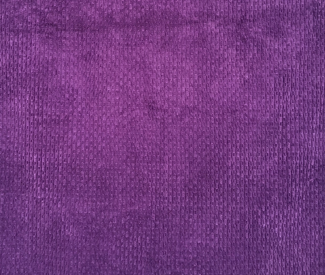 Vintage Purple Velvet Upholstery Fabric Velvet Striped - Etsy
