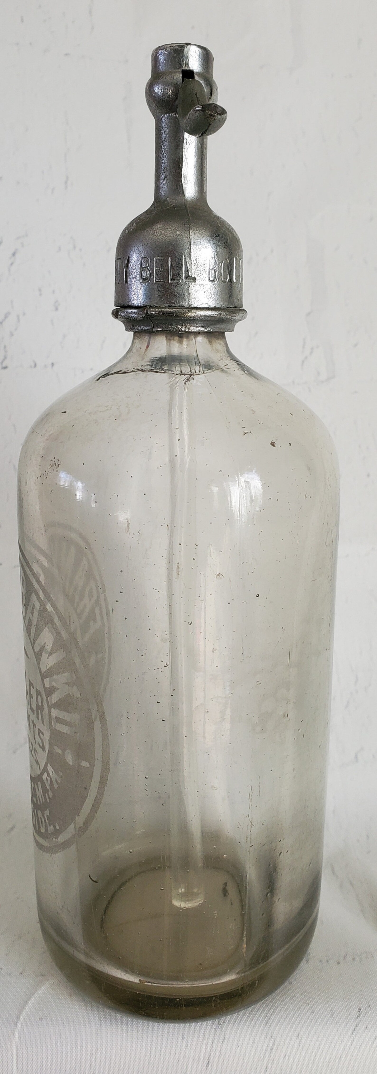 Antique Vintage Frank Banko Bottler Seltzer Bottle Soda Water - Etsy
