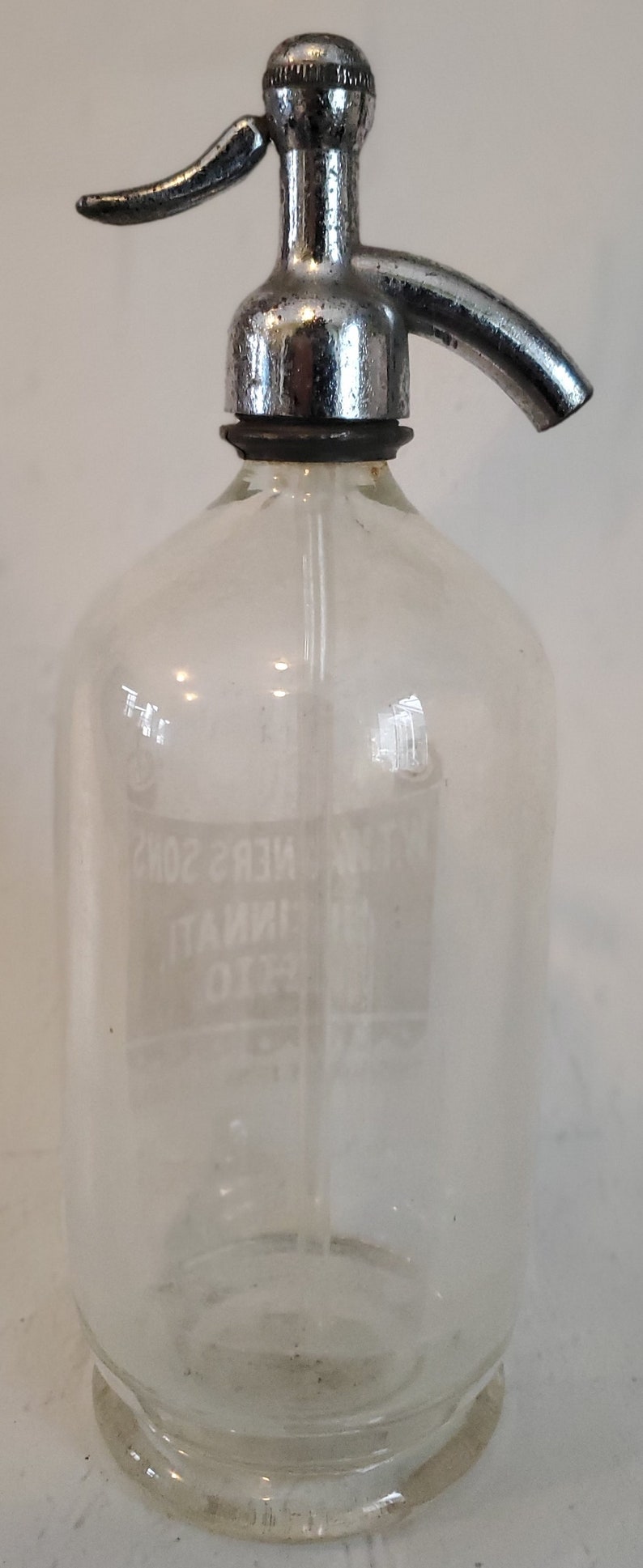 Antique Vintage W.T. Wagner's Son's Seltzer Bottle - Etsy