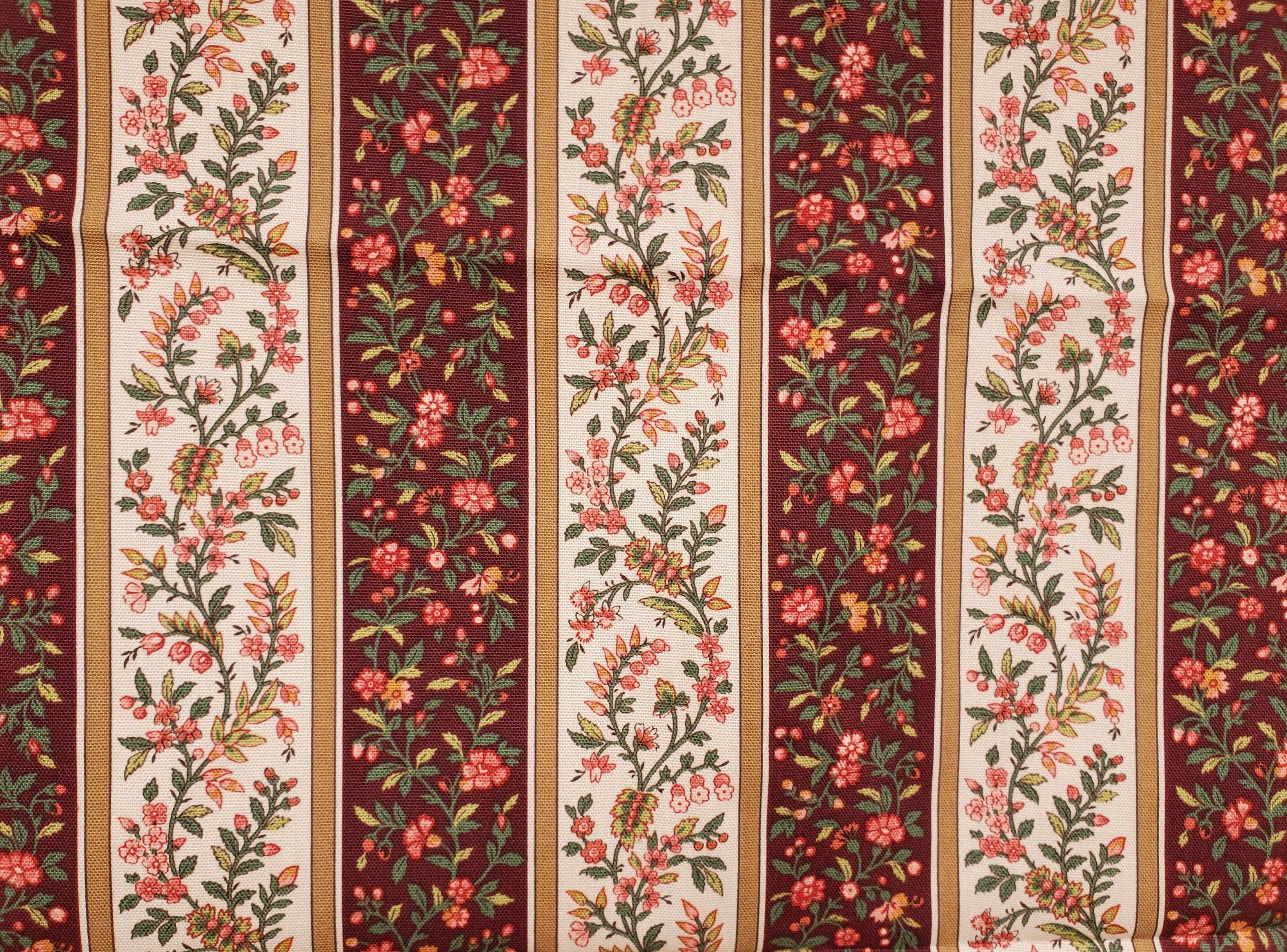 P Kaufmann Floral Striped Upholstery Fabric P/kaufmann | Etsy