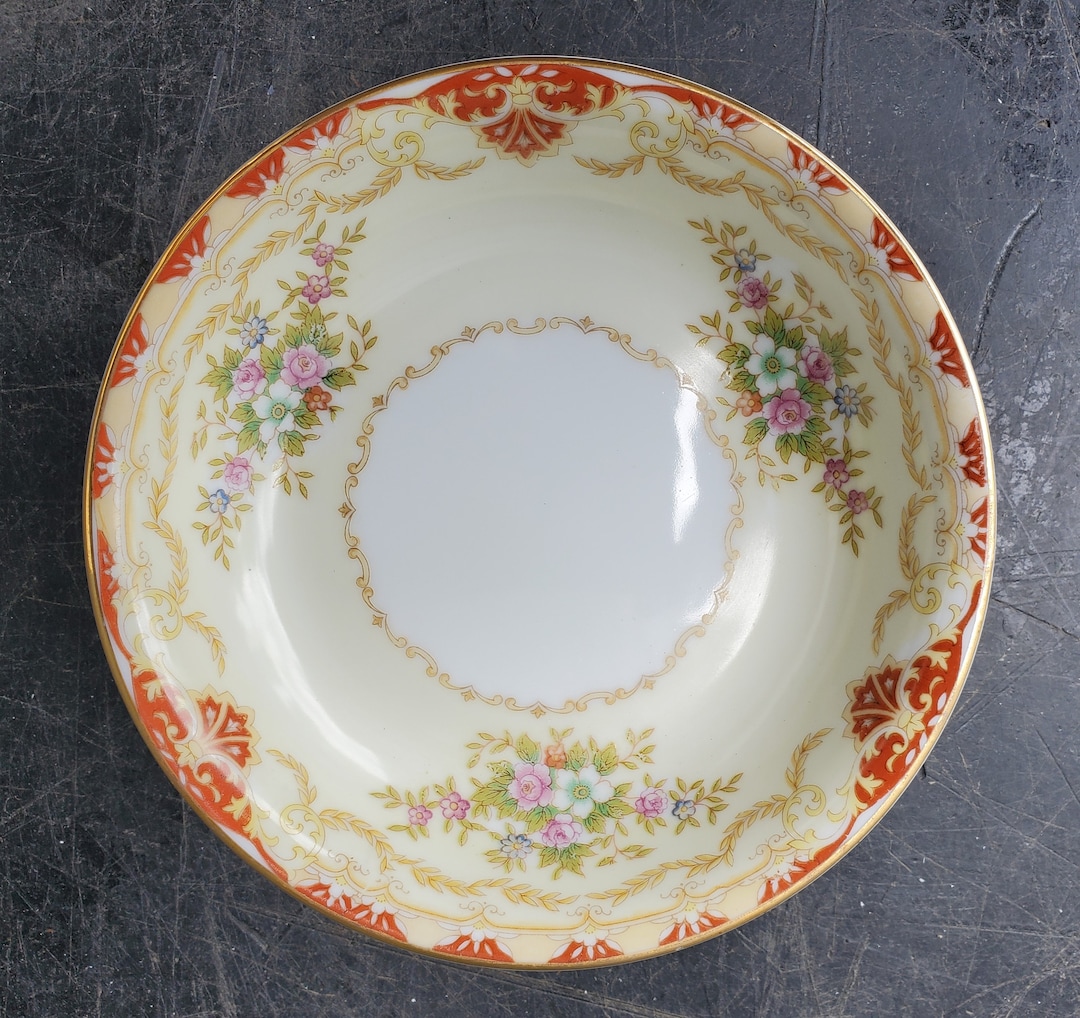 Vintage Noritake China Made in Japan, Set of 4 Berry Bowls, Beautiful ...