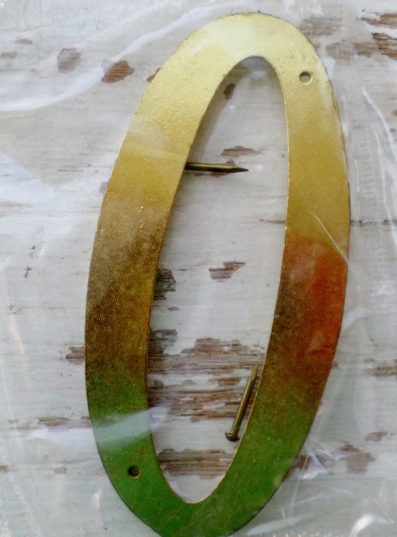 Vintage Jaybee House Number 0 Zero California Styled | Etsy