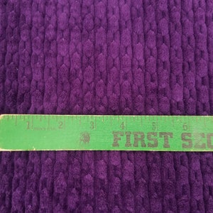 Vintage Purple Velvet Upholstery Fabric, Velvet Striped Embossed ...