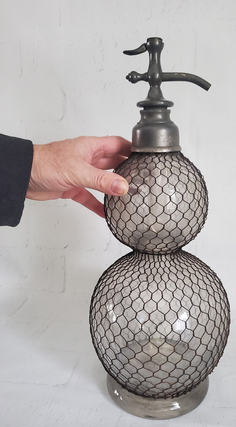 Antique French Double Gourd C19th Seltzer Water Bottle - Etsy