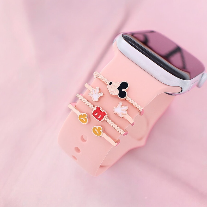 Vintage Mickey Mouse Apple Watch Charm: Samsung Galaxy / Fitbit Watch ...