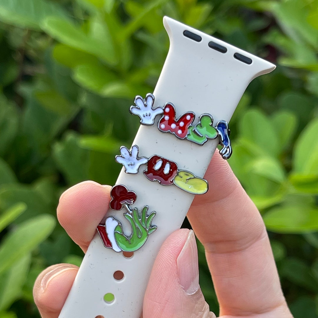Mickey Mouse & Friends Apple Watch Charms: Grinch Studded Samsung ...