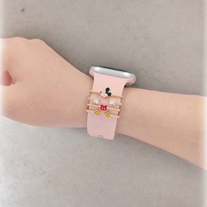 Vintage Mickey Mouse Apple Watch Charm: Samsung Galaxy / Fitbit Watch ...