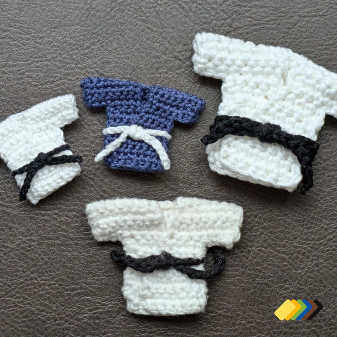 Crochet Pattern Judo Karate Jacket Keychain [EN/US & NL] - Etsy