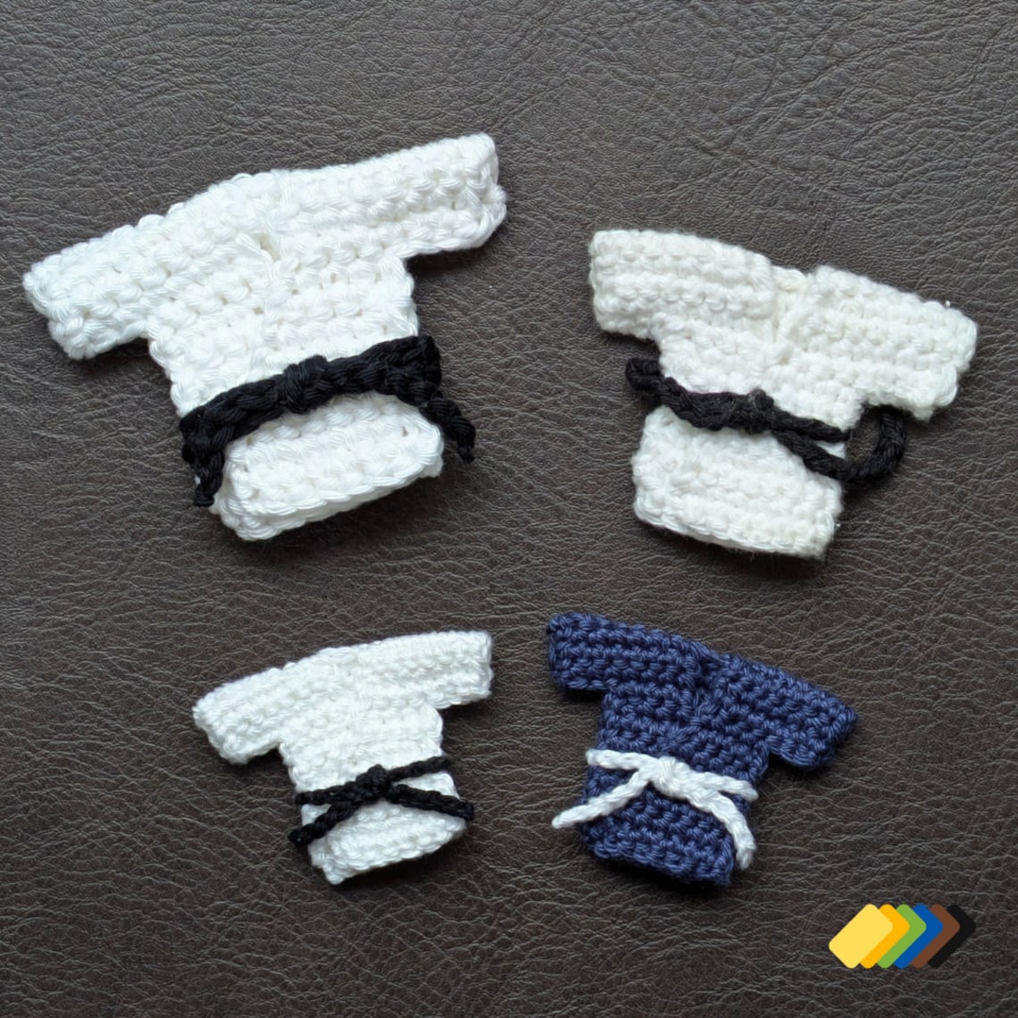 Crochet Pattern Judo Karate Jacket Keychain [EN/US & NL] - Etsy