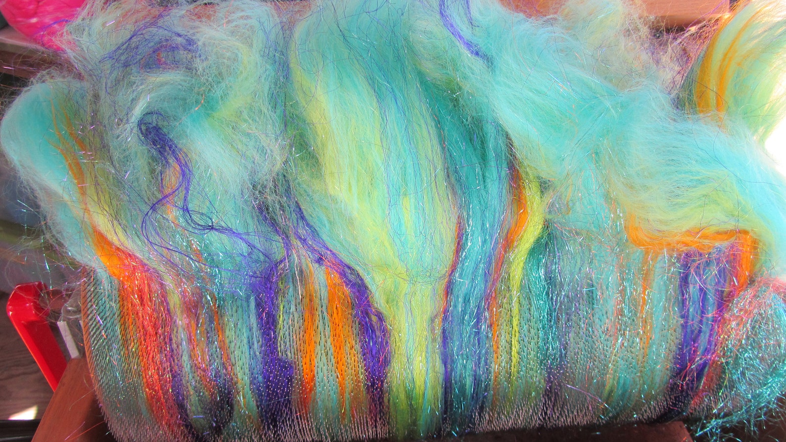 FANCY LIZARD 3.5 Oz Fiber Art Batt for Spinning Felting - Etsy