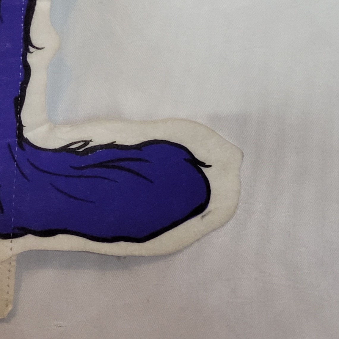 Vintage Grover Sesame Street Live Felt Pennant Flag 1980 Fold - Etsy