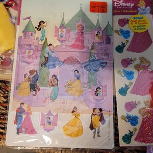 Vintage Stickers Disney Princess Dora the Explorer Blues Clues SSC Lot ...