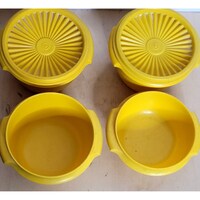 Yellow Tupperware - Etsy