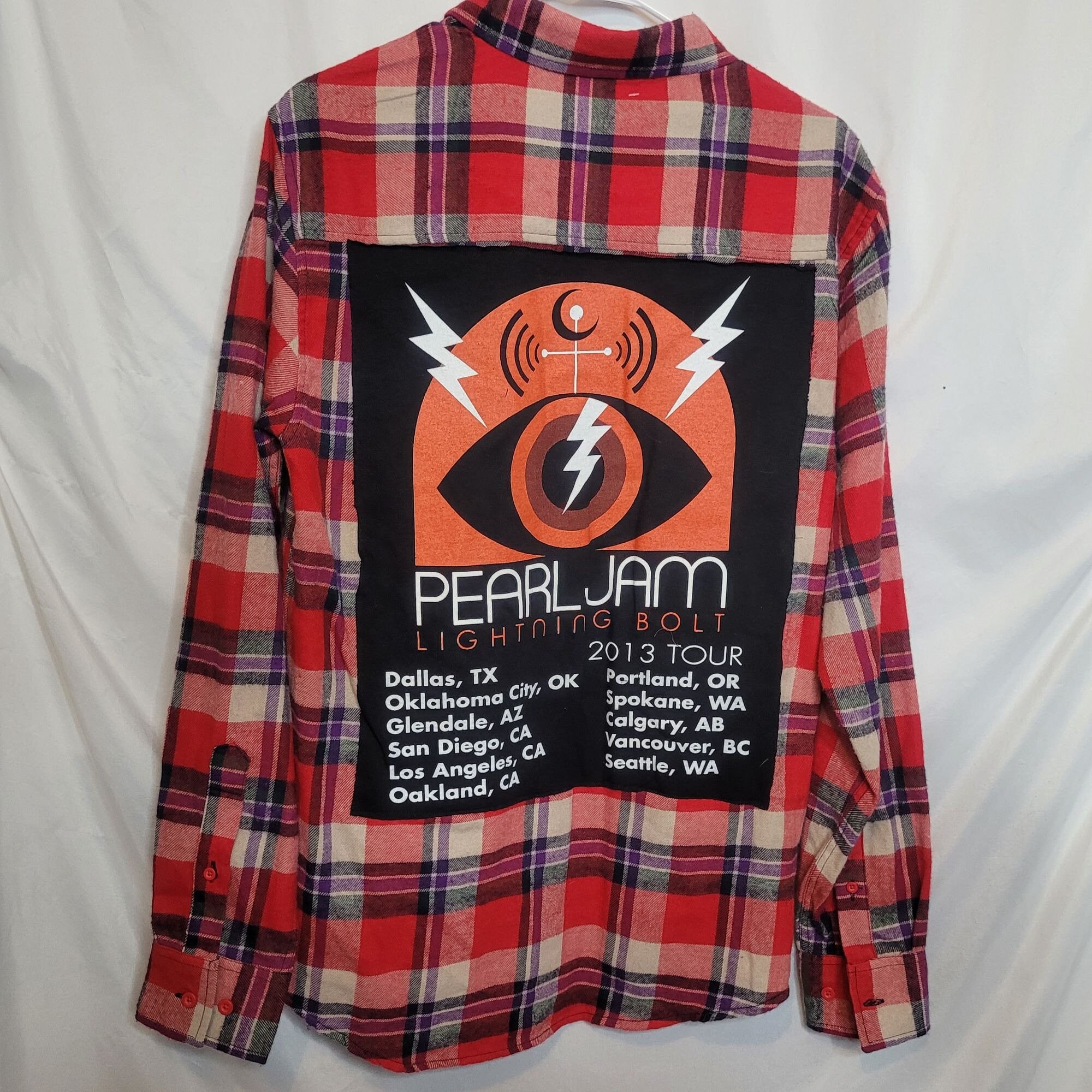 Pearl Jam Lightning Bolt Shirt