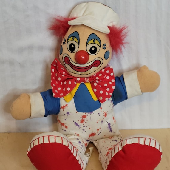 Vintage Stuffed Clowns 1960s
