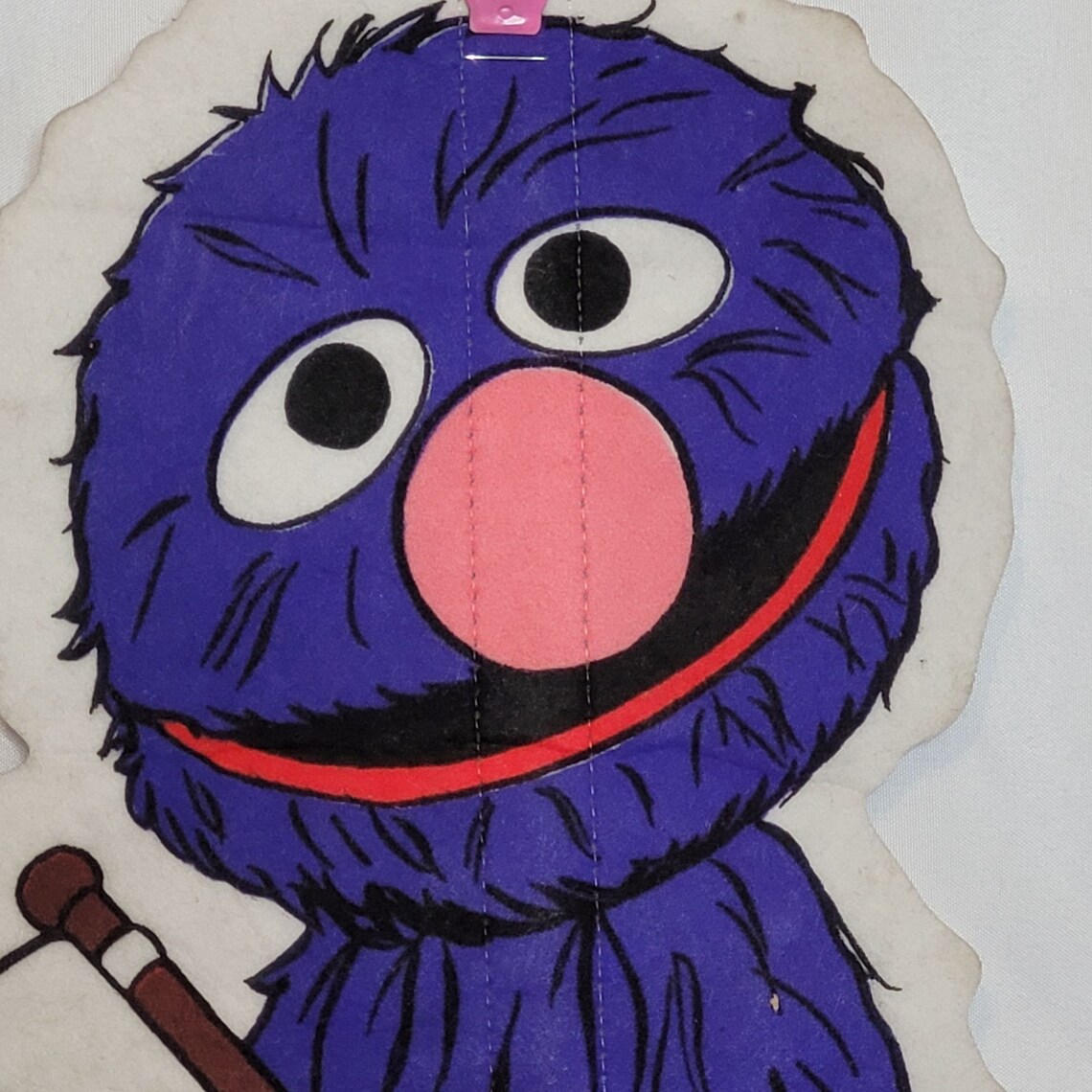 Vintage Grover Sesame Street Live Felt Pennant Flag 1980 Fold - Etsy