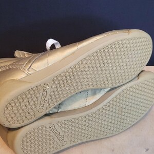Vintage Reebok Freestyle High Tops 1980s Retro Gold Womens 9 Original ...