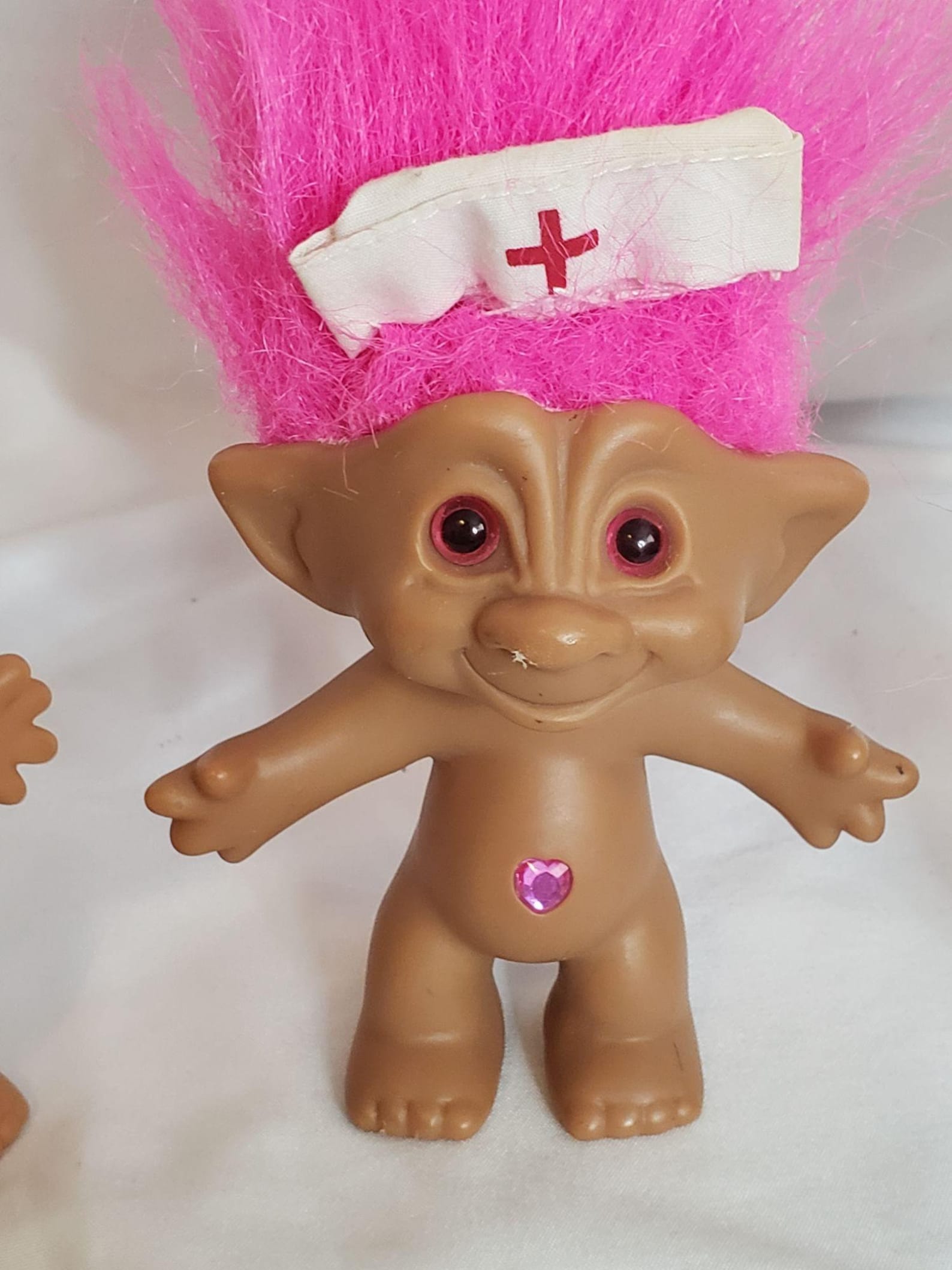 Vintage Troll Lot of 4 Dr. Nurse Mohawk Baby Plush Preowned | Etsy