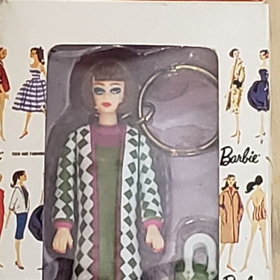 Vintage 1995 Barbie Poodle Parade Keychain Original B… - Gem