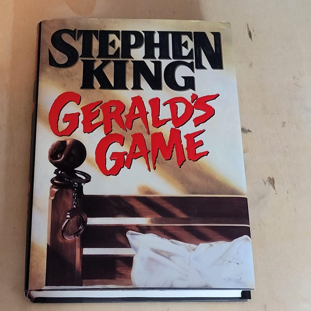 Geralds Game Stephen King Viking Hardback Dust Jacket 1992 - Etsy
