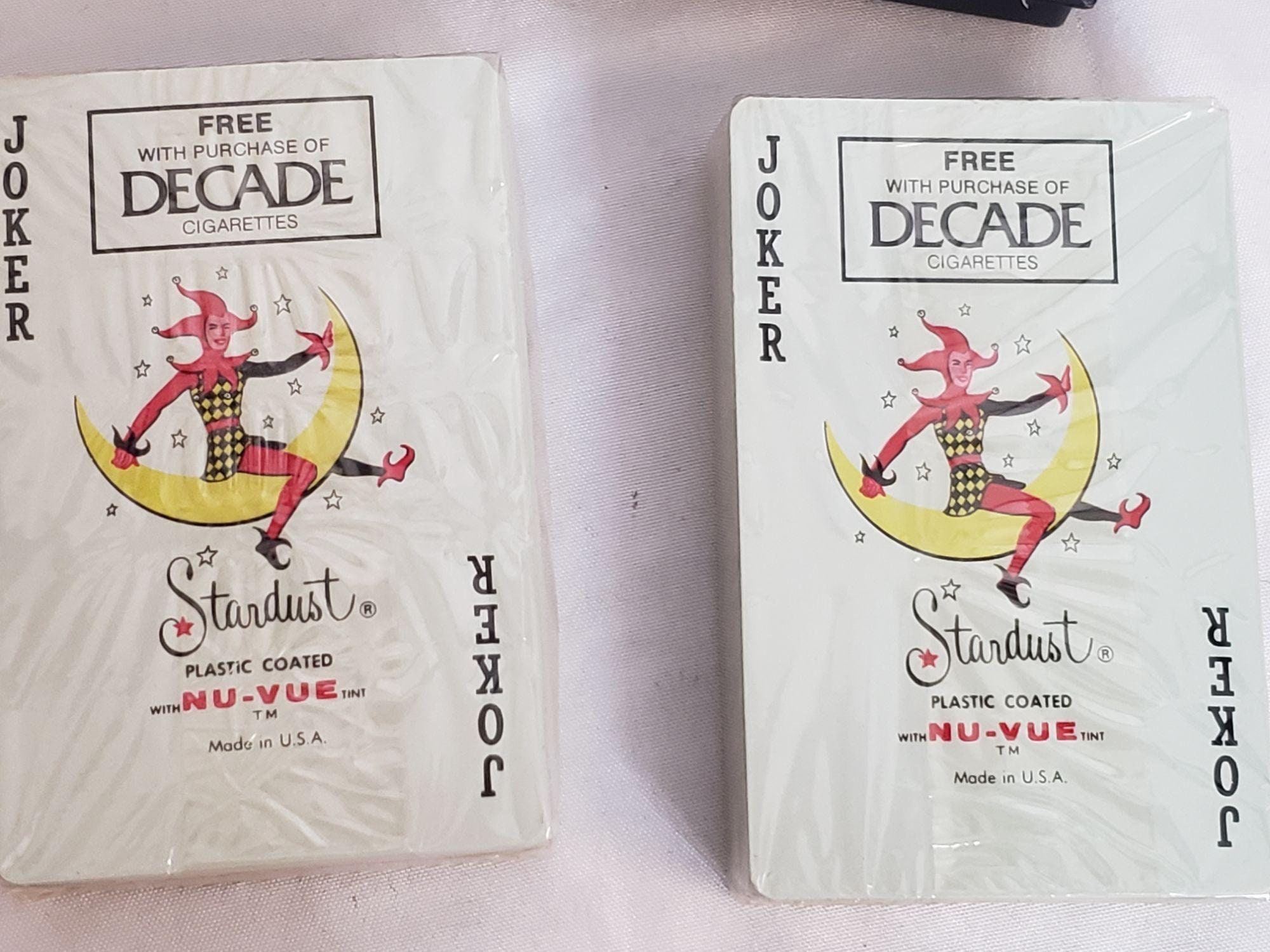 Decade Cigarettes Playing Cards 2 Decks Sellado Envase de plástico ...