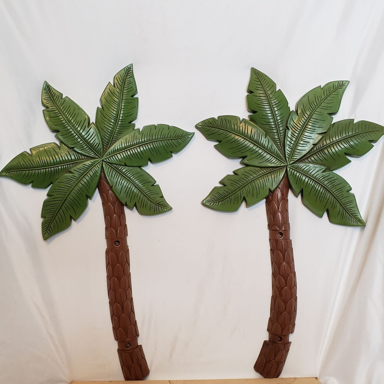 Vintage Home Interiors Plastic Palm Trees No Shelf Wall Decor - Etsy